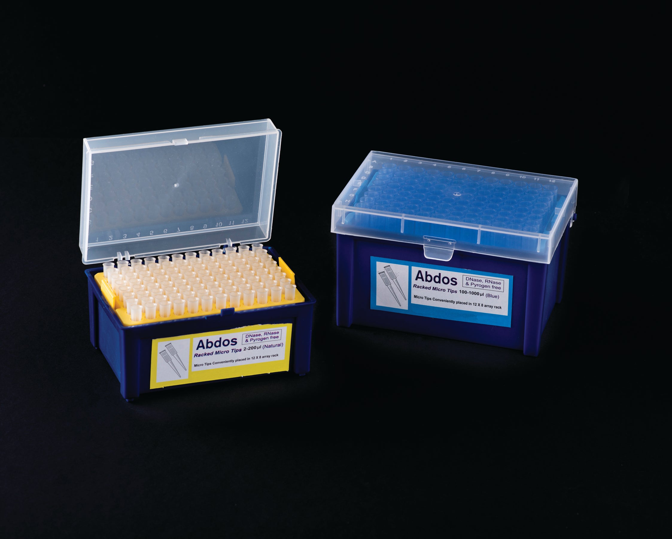 Racked Micro Tips, Sterile